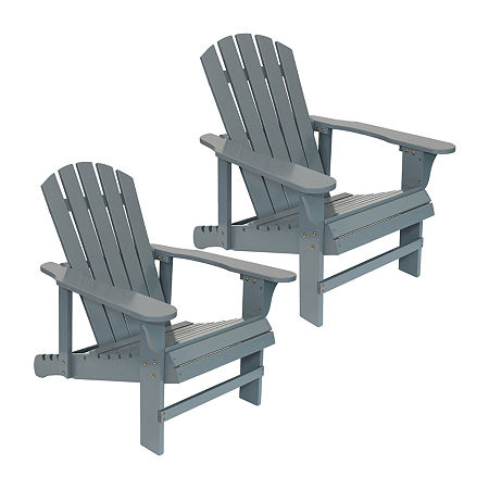 Click here for 2-pc. Adriondack Chair  One Size  Gray prices