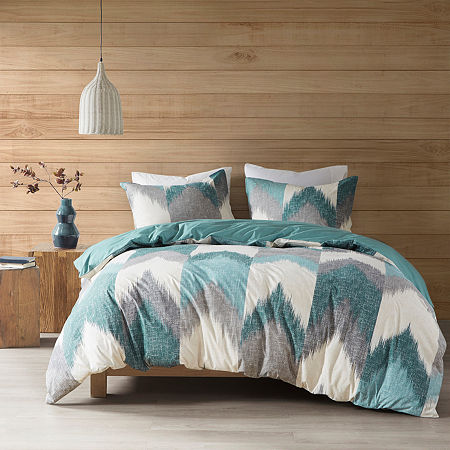 Click here for Ink+Ivy Alpine Chevron Stripe 3-Pc. Duvet Cover Se... prices