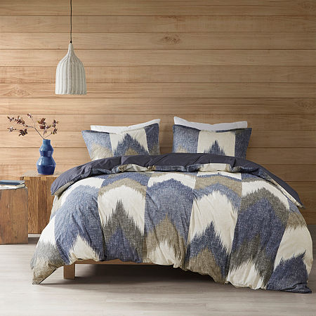 Click here for Ink+Ivy Alpine Chevron Stripe 3-Pc. Duvet Cover Se... prices