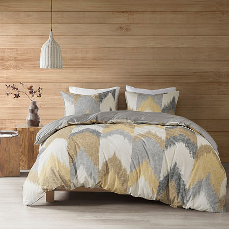 Click here for Ink+Ivy Alpine Chevron Stripe 3-Pc. Duvet Cover Se... prices