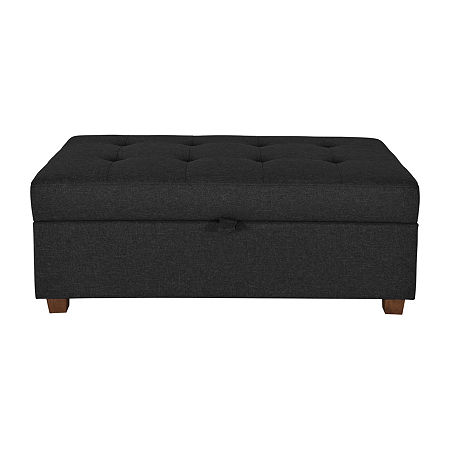 Click here for Corliving Aubin Tufted Upholstered Ottoman  One Si... prices