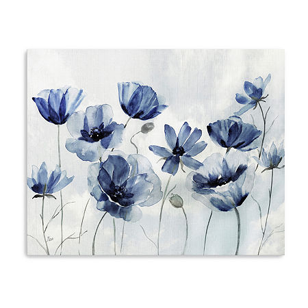Click here for Lumaprints Indigo Spring Awakening Canvas Art  One... prices