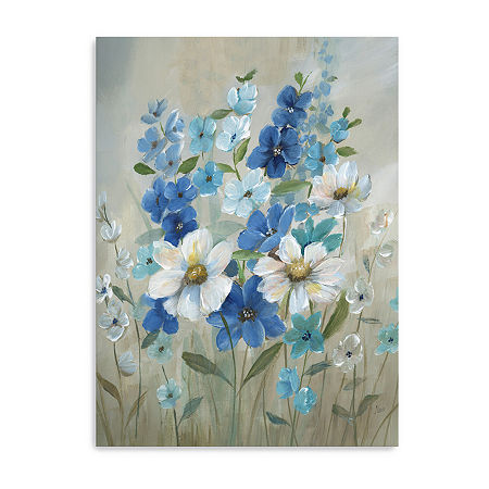 Click here for 30X40 Blue Garden II Canvas Art  One Size  Blue prices