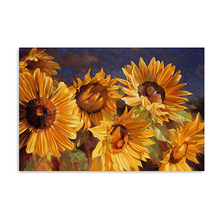 Click here for Lumaprints Sunflower Canvas Art  One Size  Yellow prices