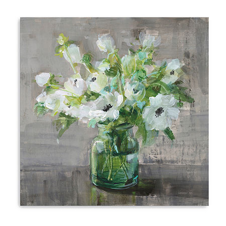 Click here for Lumaprints Fresh Anemones Canvas Art  One Size  Gr... prices