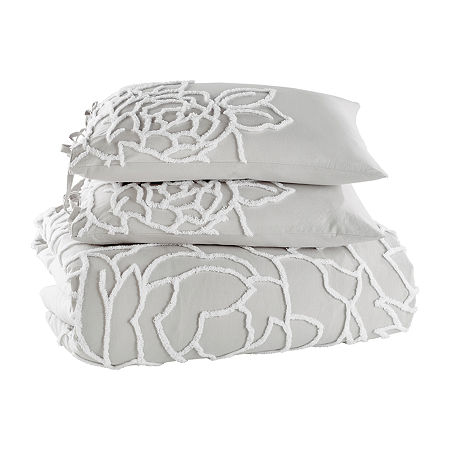 Peri Home Chenille Rose Comforter Set  King