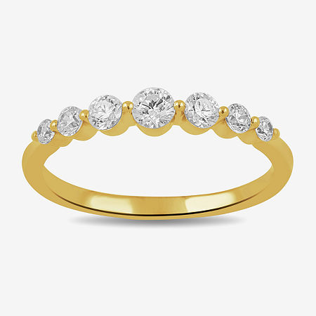 Click here for Womens 1/2 CT. T.W. Lab Grown White Diamond 10K Go... prices