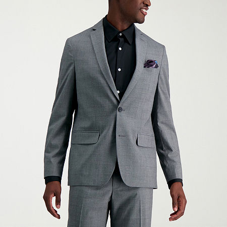 Click here for Haggar JMH Glen Mens Stretch Fabric Slim Fit Plaid... prices