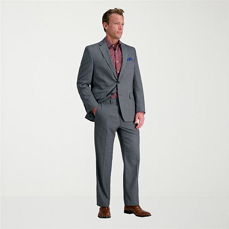 Click here for Jmh Men Premium Stretch Classic Fit Flat Front Sui... prices