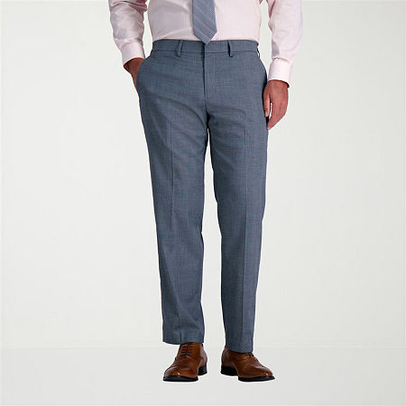 Click here for Haggar JMH Tailored Glen Plaid Mens Plaid Stretch... prices