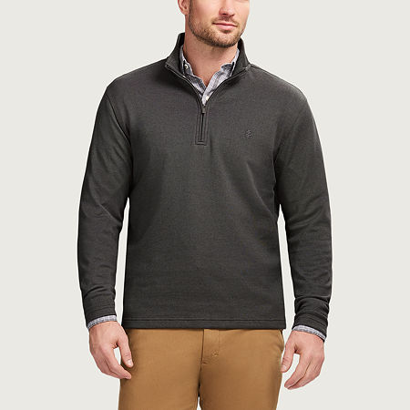 Click here for IZOD Luxury Sport Textured Mens Long Sleeve Quarte... prices