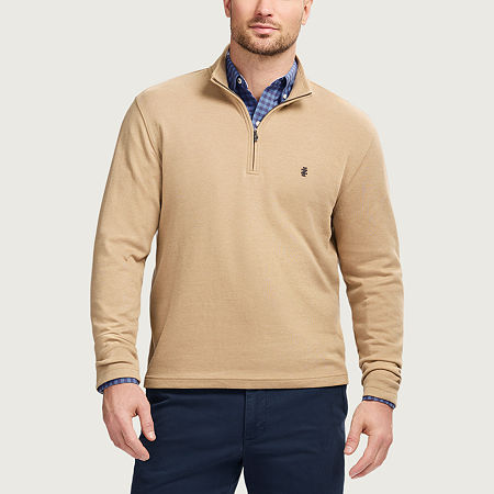 Click here for IZOD Luxury Sport Textured Mens Long Sleeve Quarte... prices