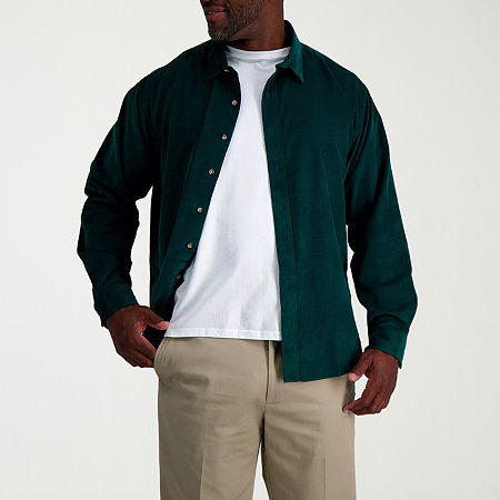 Click here for Haggar Corduroy Mens Long Sleeve Regular Fit Big a... prices