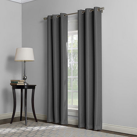 Click here for Copley Grommet Top Blackout Set of 2 Curtain Panel... prices