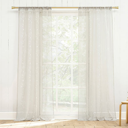 Click here for Constance Rod Pocket Sheer Set of 2 Curtain Panel... prices