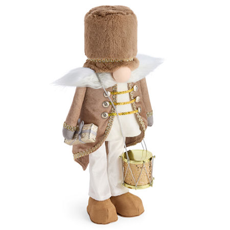 Click here for North Pole Trading Co. 20in Gold Drum Christmas Gn... prices