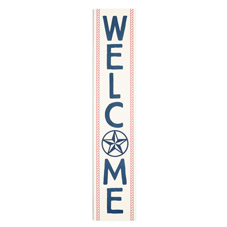 Click here for Sullivan Incorporated Porch Sign  One Size  Blue prices