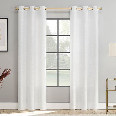 Click here for Jaida Grommet Top Light-Filtering Set of 2 Curtain... prices
