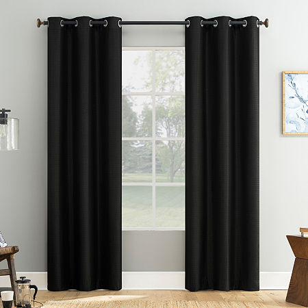 Click here for Bayline Grommet Top Blackout Set of 2 Curtain Pane... prices