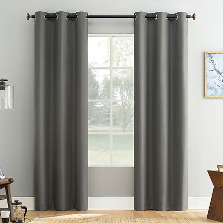 Click here for Bayline Grommet Top Blackout Set of 2 Curtain Pane... prices