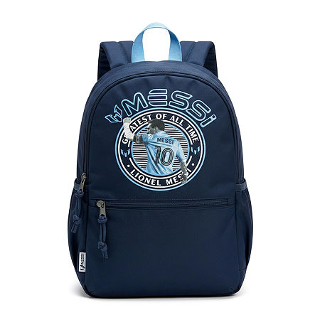 Click here for Messi Boys Adjustable Straps Logo Backpack  One Si... prices