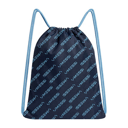 Click here for Messi Cinch Bag Sackpack Dark Blue Print  One Size... prices