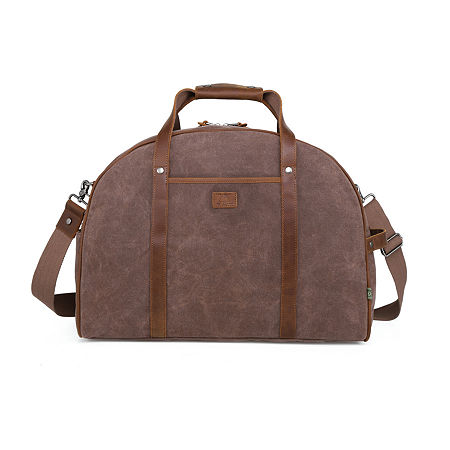 Click here for Tsd Brand Stone Creek Waxed Canvas Travel Bag - Br... prices