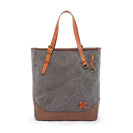 Click here for Tsd Brand Redwood Canvas Tote - Gray prices