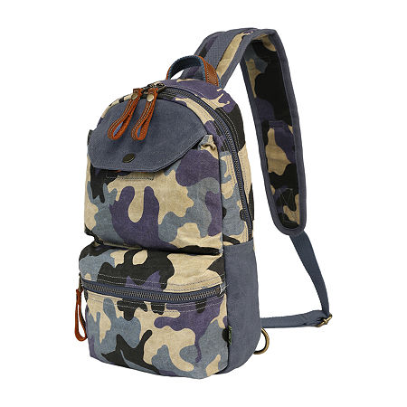 Click here for Tsd Brand Mountain Leaf Top Handle Sling Bag - Nav... prices