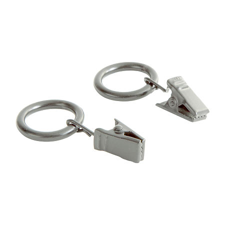Click here for Kenney 1/2 14-pc. Curtain Rings  One Size  Gray prices