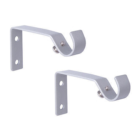 Click here for Kenney 5/8 Fixed 2-pc. Curtain Rod Brackets  One S... prices