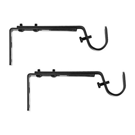 Click here for Kenney 3/4 Adjustable 2-pc. Curtain Rod Brackets... prices