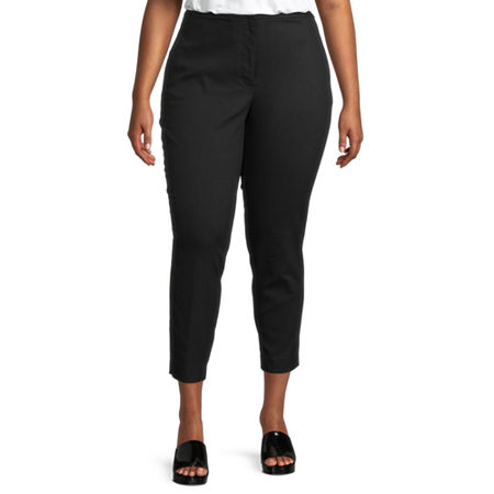 Click here for Worthington Plus Womens Slim Leg Pant  18w  Black prices