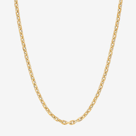 Click here for Made in Italy Unisex Adult 14K Gold 22 Inch Link C... prices