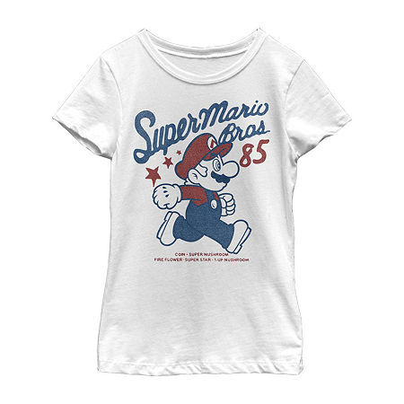Click here for Little & Big Kid Girls Crew Neck Short Sleeve Regu... prices