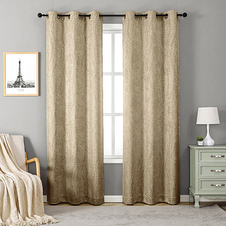 Click here for Regal Home Joelle Embossed Grommet Top Energy Savi... prices