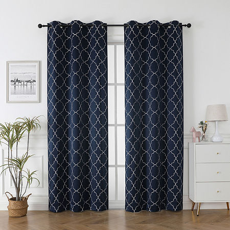Click here for Regal Home Liberty Embroidered Grommet Top Energy... prices