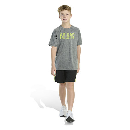 Click here for adidas Big Boys Raglan-Sleeve Graphic T-Shirt & 3-... prices