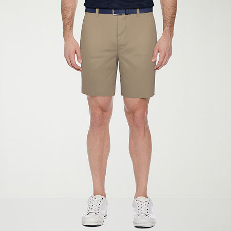 Pga Tour Mens Performance Pull-On 8 Golf Shorts - Chinchilla