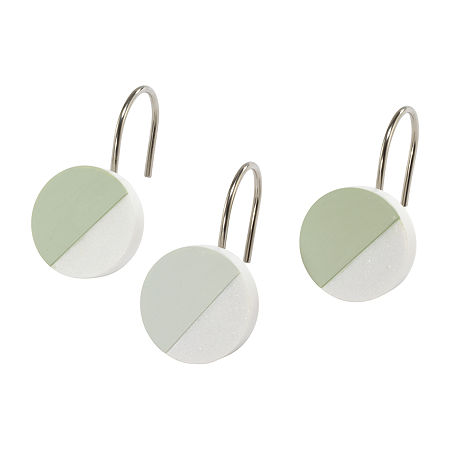 Click here for Nicole Miller Tropiluxe Shower Curtain Hooks  One... prices