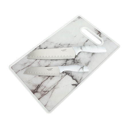 Click here for Gibson Home Beaumont 3-pc. Cutting Board and Knife... prices