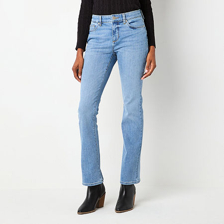 Click here for St. Johns Bay Womens Mid Rise Bootcut Jean  8 Peti... prices