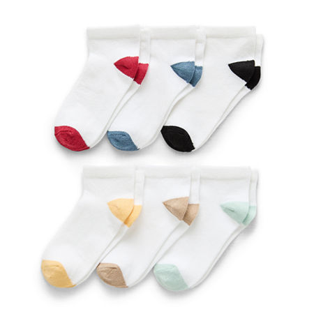 Click here for Okie Dokie Little & Big Kid Boys Multi-Pack 6 Pair... prices