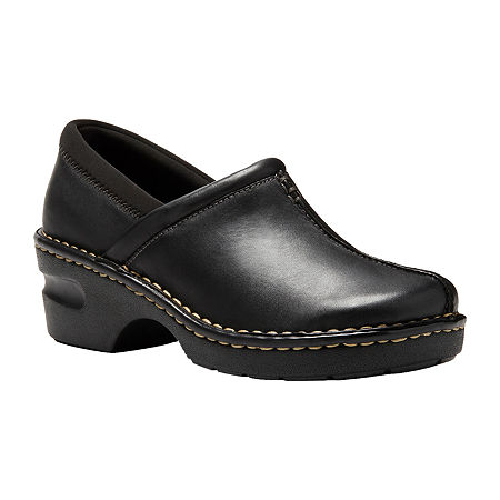 Click here for Eastland Kelsey Womens Leather Clogs  11 Medium  B... prices