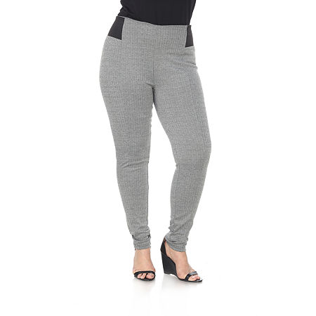 Click here for White Mark Womens Skinny Mid Rise Plus Pant  1x  G... prices