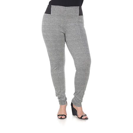 Click here for White Mark Womens Skinny Mid Rise Plus Pant  3x  G... prices