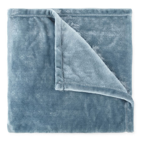 Click here for Home Expressions Velvet Plush Solid Throw  One Siz... prices