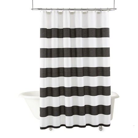 Click here for Home Expressions Rugby Stripe Shower Curtain  One... prices