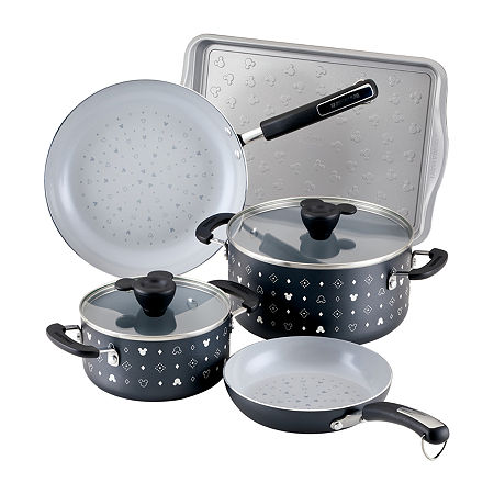 Click here for Farberware Disney Monochrome Ceramic 7-pc. Non-Sti... prices
