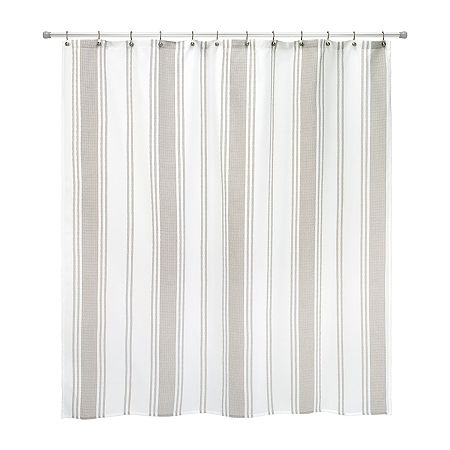 Avanti Kyoto Shower Curtain  72 x 72 - Tan